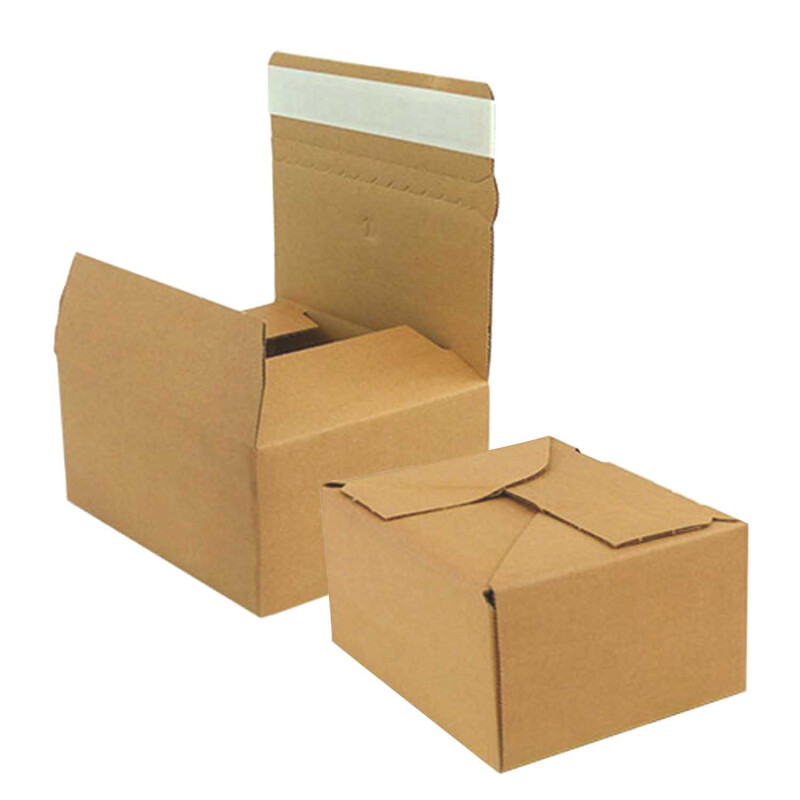 Boîte carton 12 x 10 x 8 cm expédition, brun - WP 10