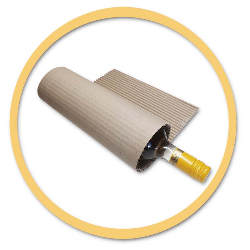 Carton Brut Projets Créatifs Rouleau Carton Ondulé Toutembal Rouleau ...